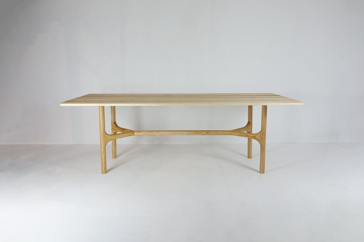 Ash Kitchen Table - Handmade using English ash – Joseph Smith Furniture